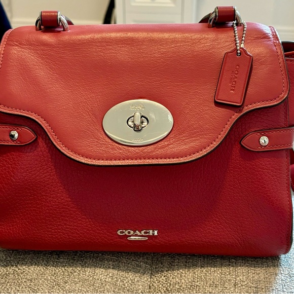 Bags | Red Coach Bag | Poshmark